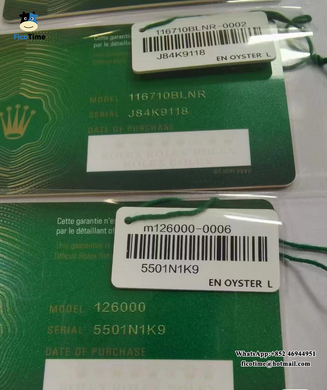 Rolex NFC Card – Ficotime