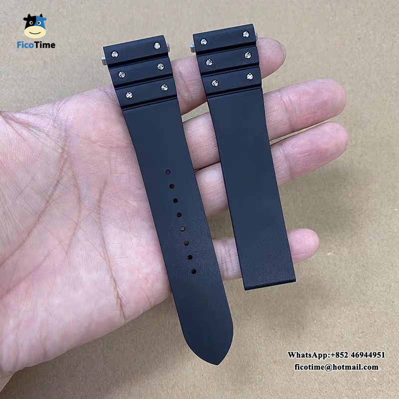 Santo Rubber Strap+Clasp – Ficotime