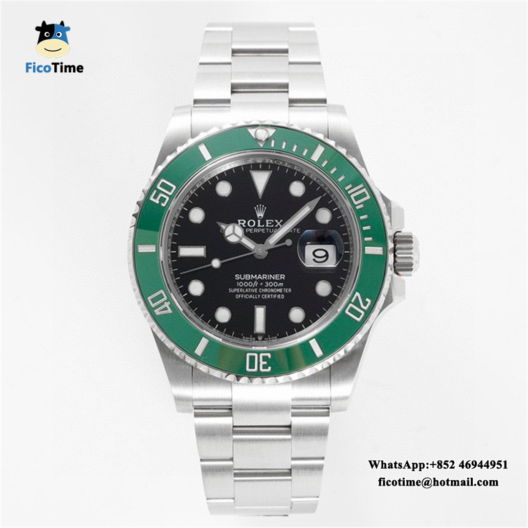 VSF VS3235 Submariner 41mm 126610LV Green Ceramic Black Dial 904L SS ...