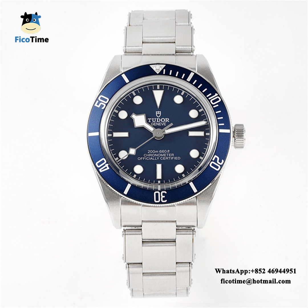 ZF A2836 Black Bay BB58 39mm Blue Dial SS Bracelet – Ficotime