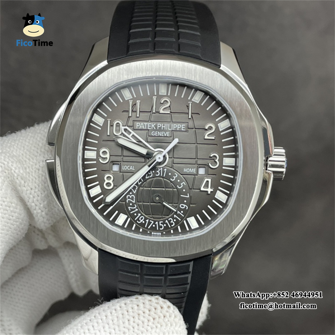 ZF A324SC Aquanaut 5164 40mm Black Dial Black Rubber Strap – Ficotime