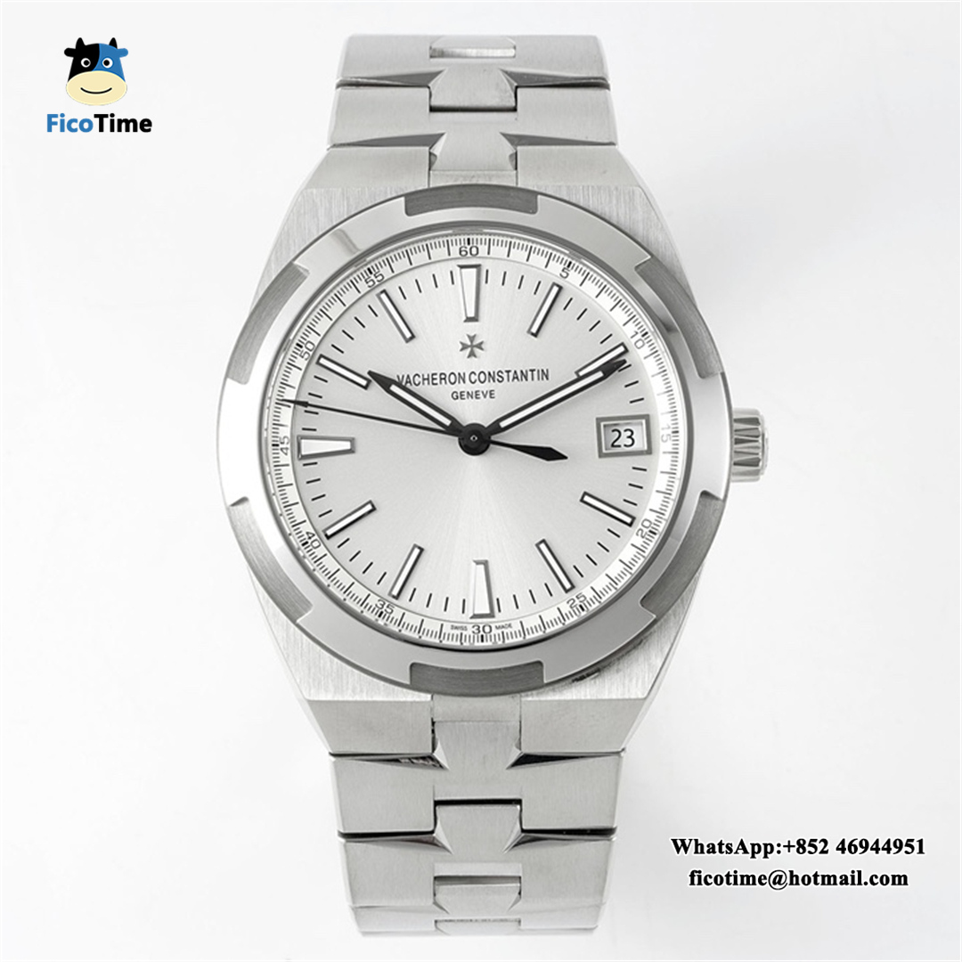 ZF A5100 Overseas 41mm 4500V Silver Dial SS Bracelet – Ficotime