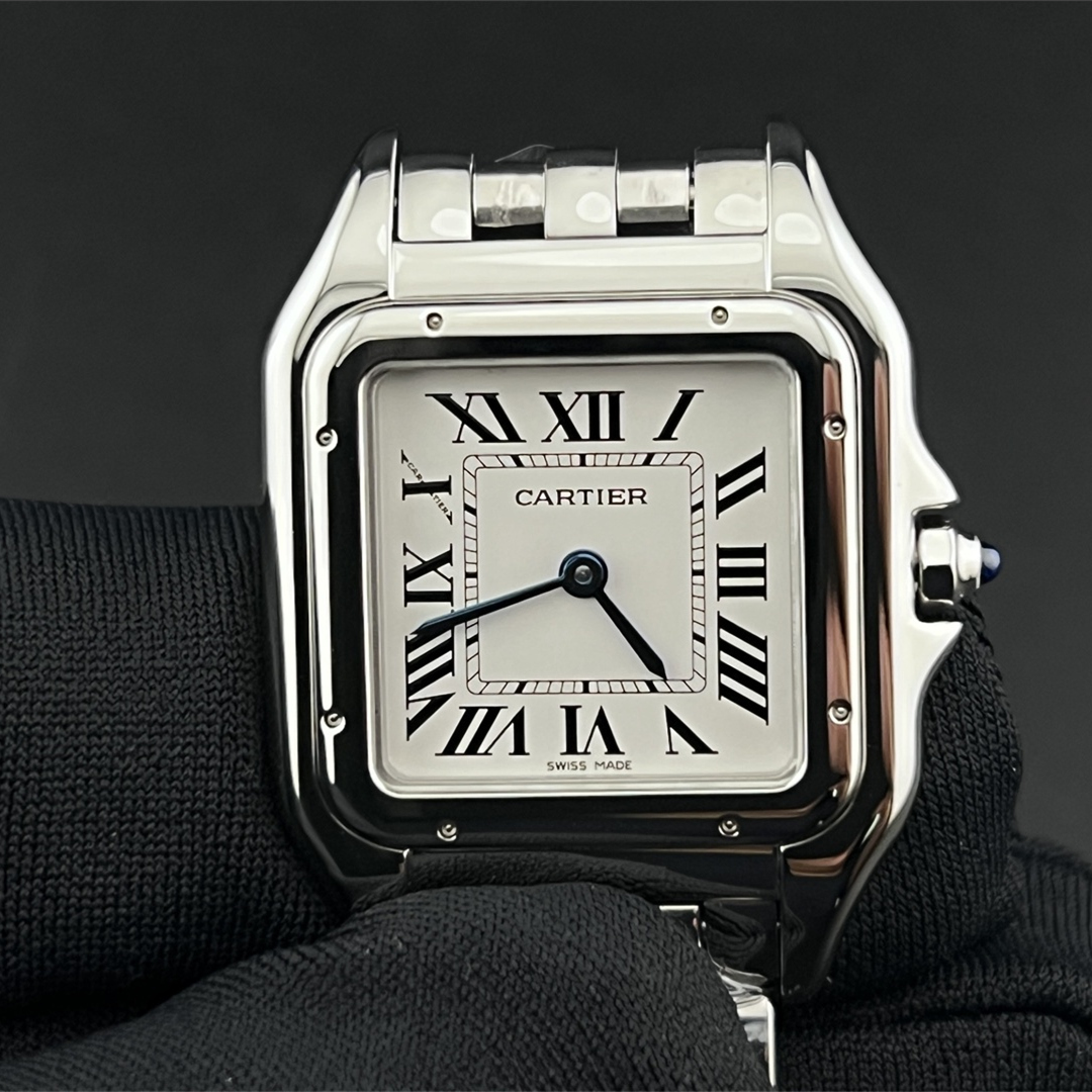BVF Swiss Quartz PANTHERE 27mm White Dial SS Bracelet – Ficotime